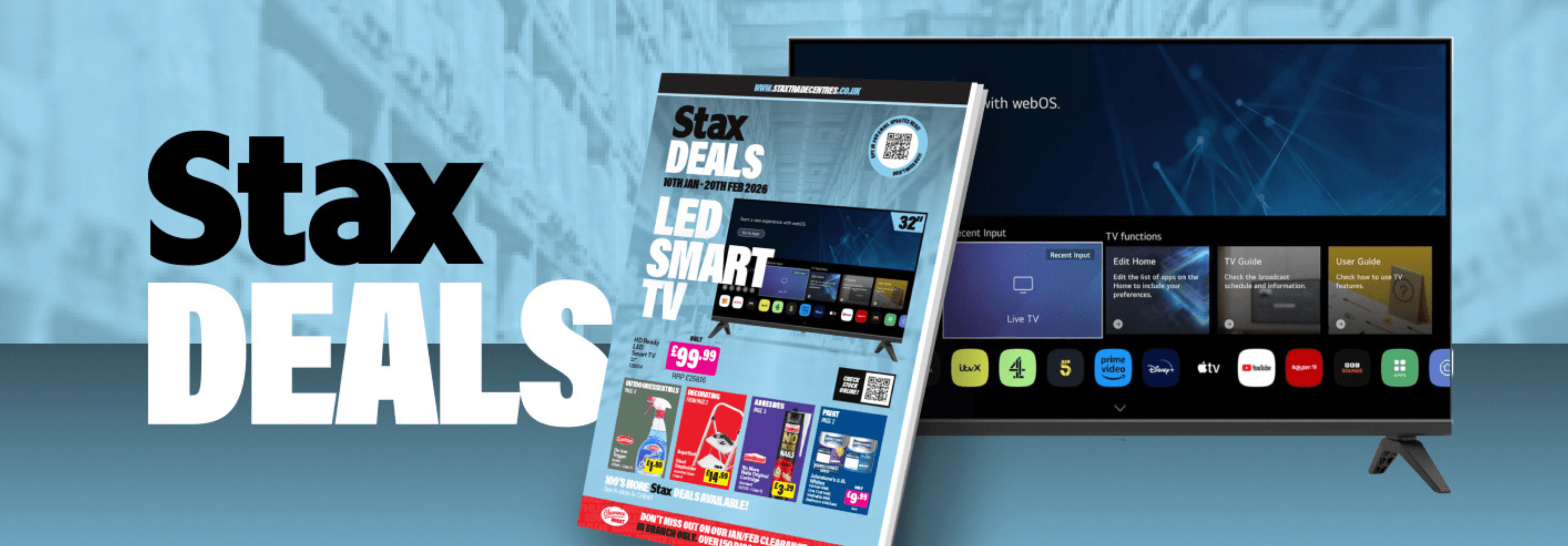 New Year. New Savings. New Stax Deals - Stax Trade Centres